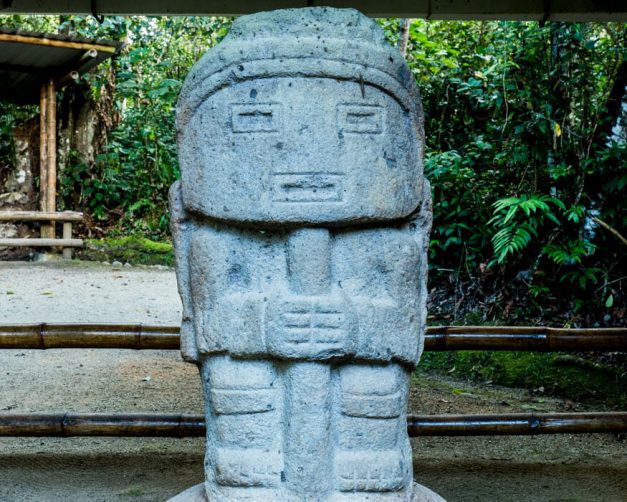 A Forest of Statues in San Agustin, Colombia